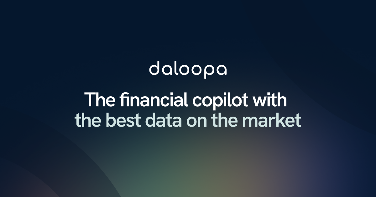Daloopa | Financial Modeling Copilot & AI Fundamental Data for LLMs & Excel